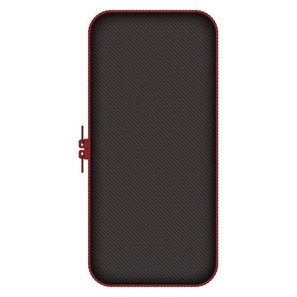 【発売日：2025年06月05日】[1~2営業日]【31％OFF】＜【NS2H】Switch2用カーボンEVAポーチ ブラック/レッド＞＜ニンテンドースイッチ2ハード(NS2H)＞＜株式会社アローン＞＜好評発売中＞