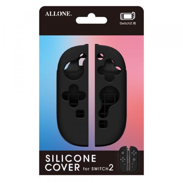 【発売日：2025年06月05日】お取り寄せに[5〜9営業日前後]【30％OFF】＜【NS2H】Switch2用Joy-Con対応シリコンカバー ブラック＞＜ニンテンドースイッチ2ハード(NS2H)＞＜アクセサリー＞＜株式会社アローン＞＜好...