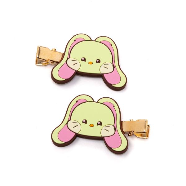 お取り寄せに[5〜9営業日前後]【56％OFF】＜【FSA】NJ_bunini (GREEN)前髪クリップ＞＜アクセサリーAccessory(FSA)＞＜前髪クリップ＞＜LINE Friends Japan株式会社＞【メール便】OK＜好評発売中＞