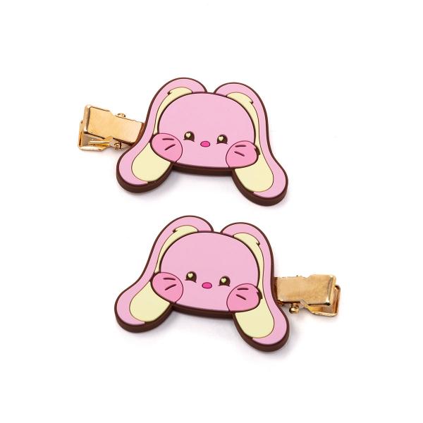 お取り寄せに[5〜9営業日前後]【56％OFF】＜【FSA】NJ_bunini (PINK)前髪クリップ＞＜アクセサリーAccessory(FSA)＞＜前髪クリップ＞＜LINE Friends Japan株式会社＞【メール便】OK＜好評発売中＞