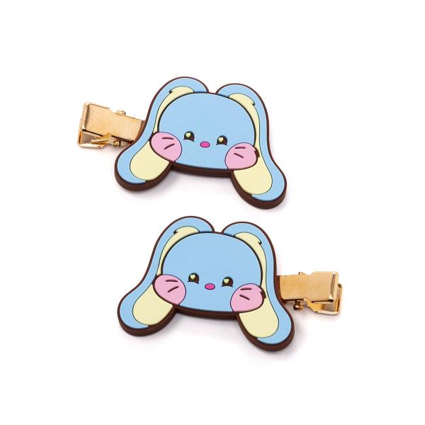 お取り寄せに[5〜9営業日前後]【56％OFF】＜【FSA】NJ_bunini (BLUE)前髪クリップ＞＜アクセサリーAccessory(FSA)＞＜前髪クリップ＞＜LINE Friends Japan株式会社＞【メール便】OK＜好評発売中＞