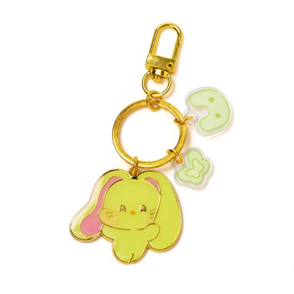 お取り寄せに[5〜9営業日前後]【50％OFF】＜【keyholder_chain】NJ_bunini (GREEN)メタルキーチェーン＞＜キーホルダー/チェーン(keyholder_chain)＞＜キーホルダー＞＜LINE Friends...