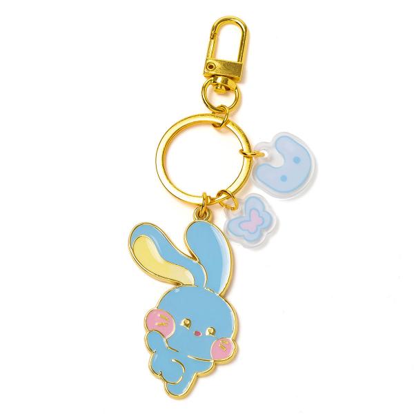 お取り寄せに[5〜9営業日前後]【50％OFF】＜【keyholder_chain】NJ_bunini (BLUE)メタルキーチェーン＞＜キーホルダー/チェーン(keyholder_chain)＞＜キーホルダー＞＜LINE Friends ...