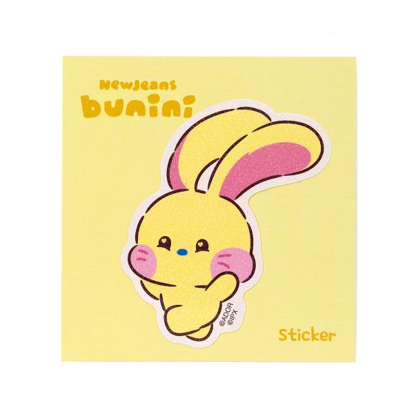 お取り寄せに[5〜9営業日前後]【45％OFF】＜【seal】bunini ステッカー SKIP(YELLOW)＞＜シール(seal)＞＜ステッカー＞＜LINE Friends Japan株式会社＞【メール便】OK＜好評発売中＞
