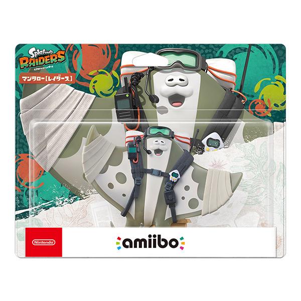 【発売日：2026年07月23日】[1~2営業日]＜【amiibo】amiibo マンタロー【レイダース】（スプラトゥーンシリーズ）＞＜amiibo (amiibo)＞＜アクセサリー＞＜任天堂＞＜好評発売中＞ 爆買い 爆買
