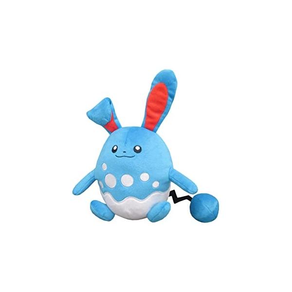 【発売日：2019年02月28日】[1営業日※在庫品]【30％OFF】＜【plushtoy】ポケットモンスター ALL STAR COLLECTION ぬいぐるみ PP100 マリルリ (S）＞＜ぬいぐるみ(plushtoy)＞＜三英貿易＞...