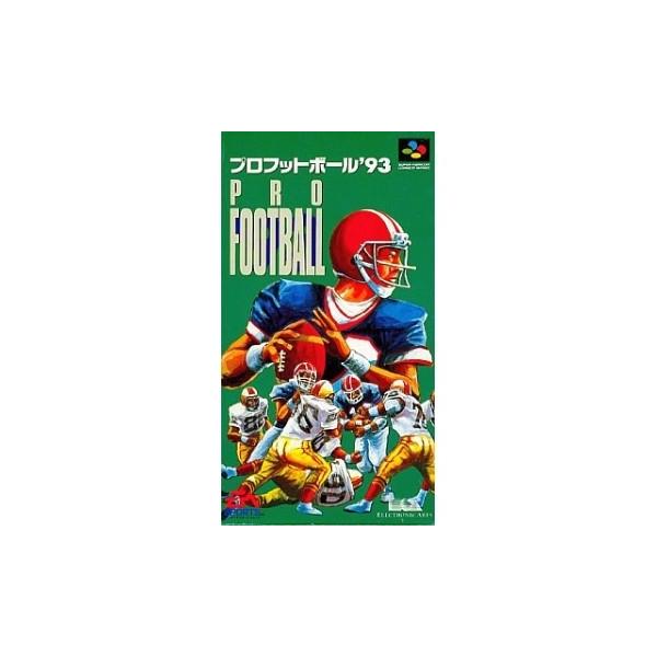 【発売日：1993年02月12日】、お取り寄せのため[2〜3週間]【74％OFF】＜【SFC】プロフットボール'93＞＜スーパーファミコン(SFC)＞＜スポーツ＞＜エレクトロニック・アーツ・ビクター＞＜好評発売中＞