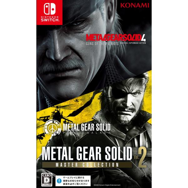 【発売日：2026年08月27日】＜【NS】METAL GEAR SOLID : MASTER COLLECTION Vol.2 [Switch版]＞＜ニンテンドースイッチ(NS)＞＜タクティカル・エスピオナージ・オペレーション＞＜コナミ/...