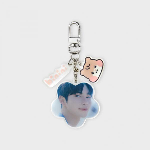 お取り寄せに[5〜9営業日前後]【15％OFF】＜【keyholder_chain】ZEROBASEONE アクリルキーリング with zeroni SUNG HAN BIN＞＜キーホルダー/チェーン(keyholder_chain)＞＜...