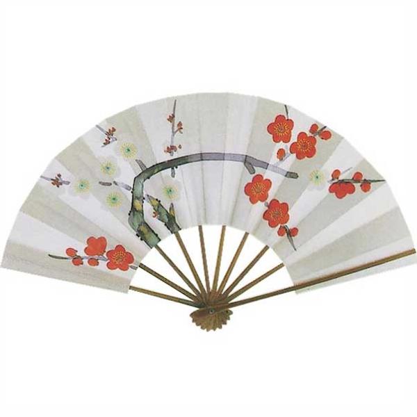 手描きの上品な扇子です。 【仕様】煤竹　パール地【サイズ】28.8cm※お取り寄せ商品のため、発送まで少々お時間がかかります。また、返品・交換ができません。予めご了承願います。