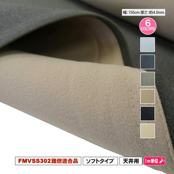 サイズ／幅：1,550mm　厚み：4.5mm材質／表生地（ニット）： ポリエステル 100％　ウレタン：ポリウレタン 100％（難燃ウレタン）販売単位／数量1につき長さ1ｍ　※数量3の場合、1,550mm×3mつながった状態で段ボール芯に巻...