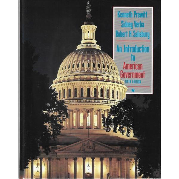 著者名: Kenneth Prewitt, Sidney Verba, Robert H. Salisbury  出版者: Harper &amp; Row  出版年: c1987  版表示: 5th ed シリーズ:   小口三方に軽いヤ...