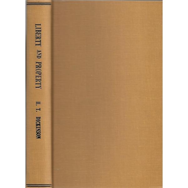 著者名: H. T. Dickinson  出版者: Holmes and Meier Publishers  出版年: 1977  版表示:  シリーズ:    裸本です。表紙全体に若干の汚れ。表紙端にスレ。天地、小口に若干の汚れ。蔵書印...