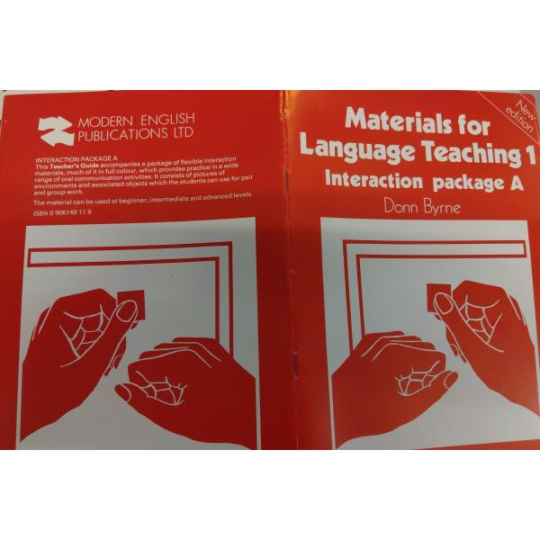 著者名: Byrne,Donn  出版者: Macmillan Education  出版年: 1-Jan-87  版表示:  シリーズ:   Paperback　Materials for Language Teaching 1　Acti...