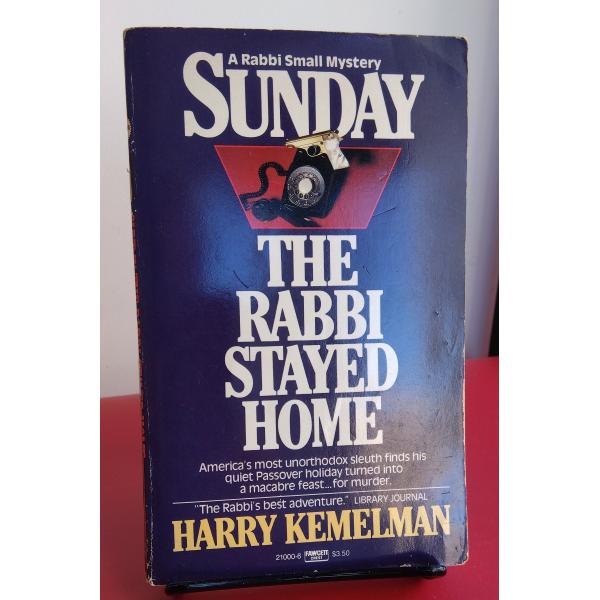 著者名: Kemelman  出版者: Fawcett  出版年: 19 Apr 1993  版表示:  シリーズ:   Paperback 背にシワ多数あり。見返しに鉛筆によるメモ、ヤケ。天地小口ページにヤケ、背裏表紙にスレ・シワ・折れ・...