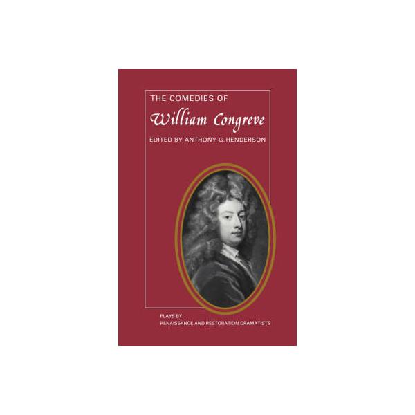著者名: William Congreve; Anthony G. Henderson  出版者: Cambridge University Press  出版年: 28 Oct 1982  版表示:  シリーズ:   Paperback