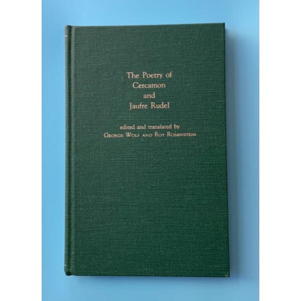 著者名: Cercamon; Wolf, D.; George Wolf; Roy Rosenstein  出版者: Scholarly Title  出版年: 1-Jun-83  版表示:  シリーズ:  5 Hardback 　見返しに...