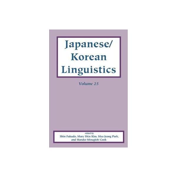 著者名: Shinichiro Fukuda; Mary Shin Kim; Mee-jeong Park; Haruko Minegishi Cook  出版者: Center for the Study of Language and ...