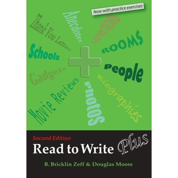 Read to Write Plus 著者: Bricklin Zeff &amp; Douglas Moore ax ISBN 978-4-905088-34-9 B5 BTB press