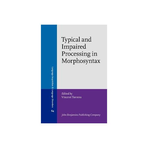 著者名: Vincent Torrens (National University of Distance Learning)  出版者: John Benjamins Publishing Co  出版年: 21 Oct 2020  版表...