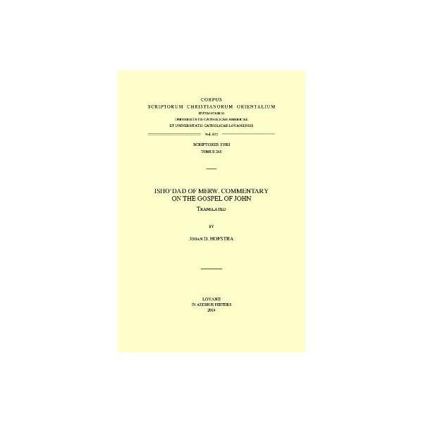 著者名: J.D. Hofstra  |出版者: Peeters Publishers  |出版年: 13 Jun 2019  |版表示:  |シリーズ:  260 |Paperback |