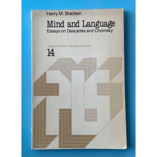著者名: Bracken, Harry M.  出版者: Foris Publications  出版年: 1984  版表示:  シリーズ:  14  　表紙・背・裏表紙にヤケ、スレ、薄い汚れ。小口三方に薄い汚れ、ヤケ。地にスレ。本文は1...