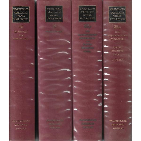 著者名: Clemens Brentano ; [historisch-kritische Ausgabe veranstaltet vom Freien Deutschen Hochstift ; herausgegeben von Jo...