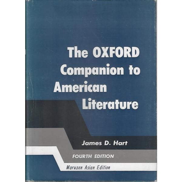 著者名: James D. Hart  出版者: Oxford University Press  出版年: 1965  版表示: 4th ed シリーズ:    カバー付き。カバーにスレ、ヨレ、キズが見られます。カバー全体に色褪せ。本体表...