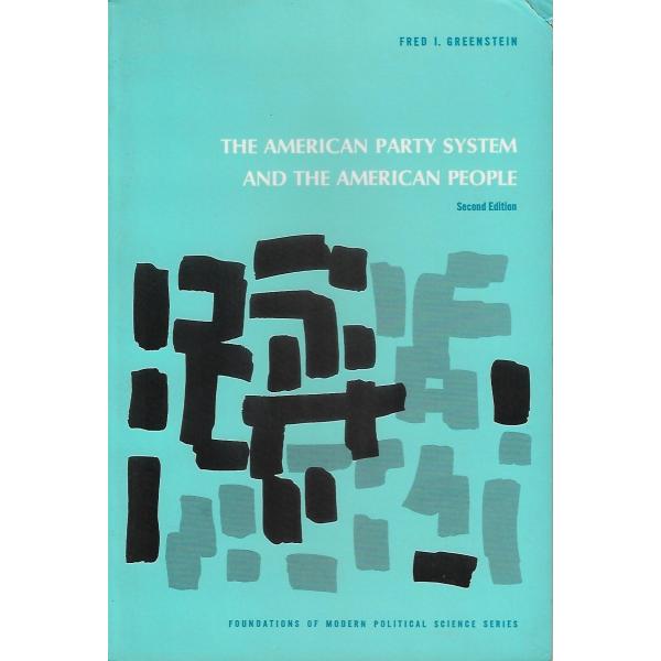 著者名: Greenstein, Fred I.  出版者: Prentice-Hall  出版年: 1970  版表示: 2nd ed シリーズ: Foundations of modern political science serie...