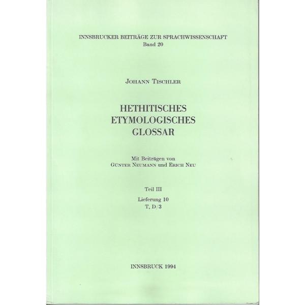 著者名: ohann Tischler ; mit Beitragen von Gunter Neumann und Erich Neu  出版者: Institut fur Sprachwissenschaft der Universit...