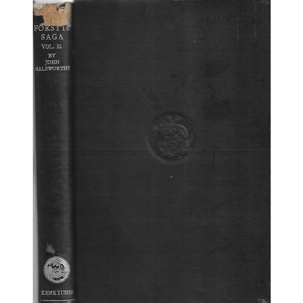 著者名: by John Galsworthy ; with introduction and notes by Fumio Nakajima  出版者: Kenkyusha  出版年: 1942  版表示:  シリーズ: 英米文學叢書 1...