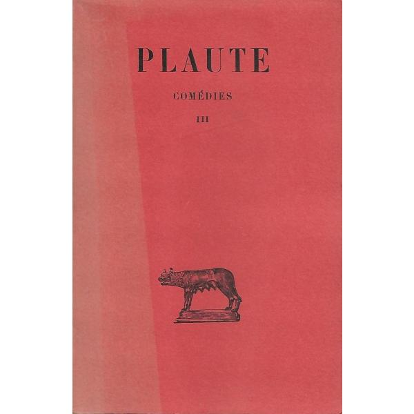 著者名: [par Plaute] ; texte etabli et traduit par Alfred Ernout  出版者: Les Belles Lettres  出版年: 1972  版表示:  シリーズ:  3  表紙・裏表...