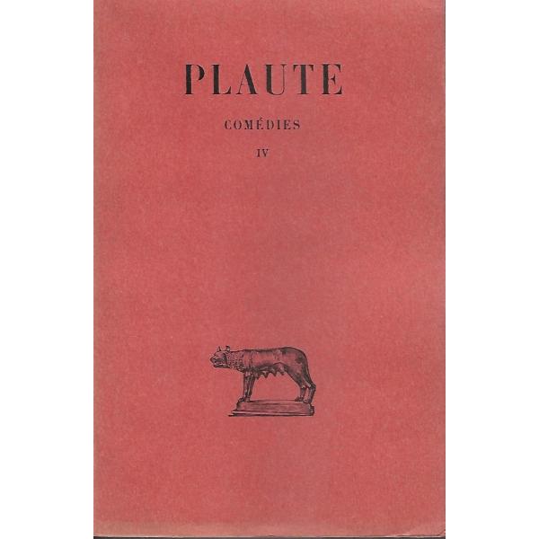 著者名: [par Plaute] ; texte etabli et traduit par Alfred Ernout  出版者: Les Belles Lettres  出版年: 1970  版表示:  シリーズ:  4  表紙・裏表...