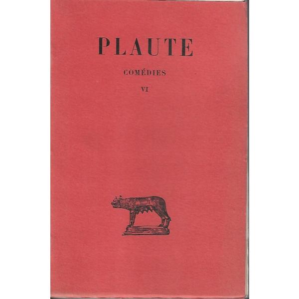 著者名: [par Plaute] ; texte etabli et traduit par Alfred Ernout  出版者: Les Belles Lettres  出版年: 1972  版表示:  シリーズ:  6  表紙・裏表...