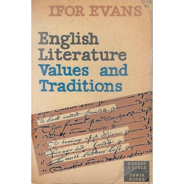 著者名: Ifor Evans  出版者: Allen &amp; Unwin  出版年: 1962  版表示:  シリーズ: Unwin books 513 表紙・裏表紙の一部が剥がれています。表紙・裏表紙・背にヤケがあります。天・地・小...