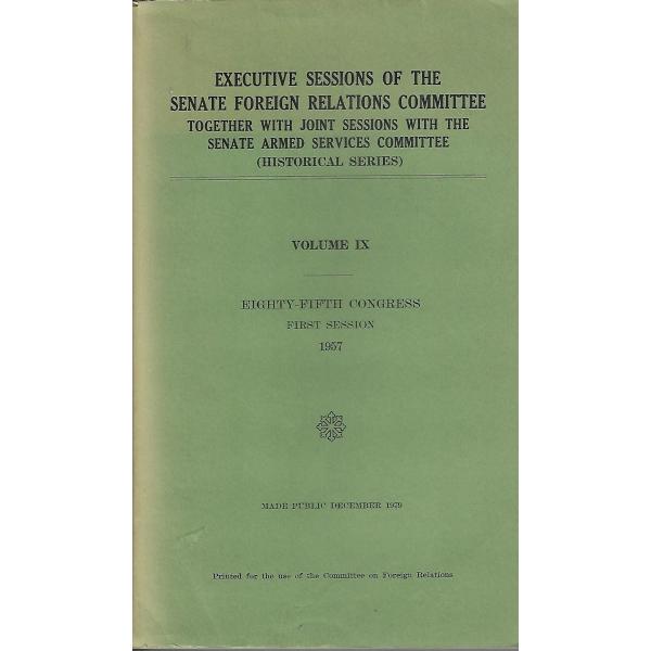 著者名: U.S. G.P.O  出版者: U.S. G.P.O  出版年: 1979  版表示:  シリーズ: Historical series 9 国内より発送致します。表紙にヤケ、スレ、折れ、ヨレがあります。小口三方に軽いヤケ、薄い...