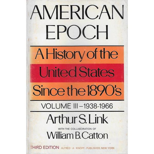 著者名: Link, Arthur Stanley  出版者: Knopf  出版年: 1967  版表示: 3rd ed シリーズ: Borzoi books   表紙・裏表紙・背にヤケ、シミ、汚れがあります。天・地・小口にヤケ、汚れがあ...
