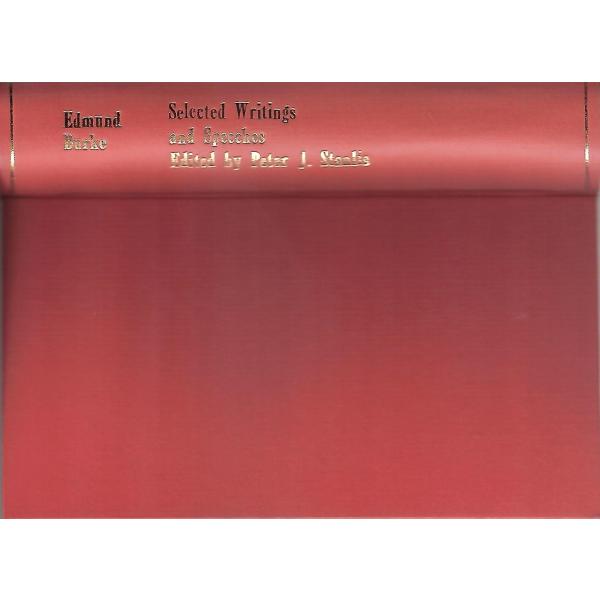 著者名: Edmund Burke ; edited by Peter J. Stanlis  出版者: Doubleday  出版年: 1963  版表示: 1st ed シリーズ: Anchor books, A334 . A Doub...