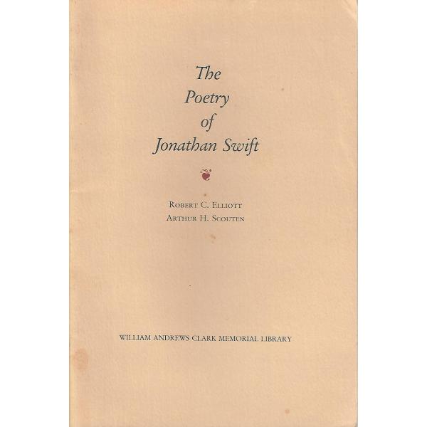 著者名: Robert C. Elliott, Arthur H. Scouten  出版者: William Andrews Clark Memorial Library, University of California  出版年: 1...