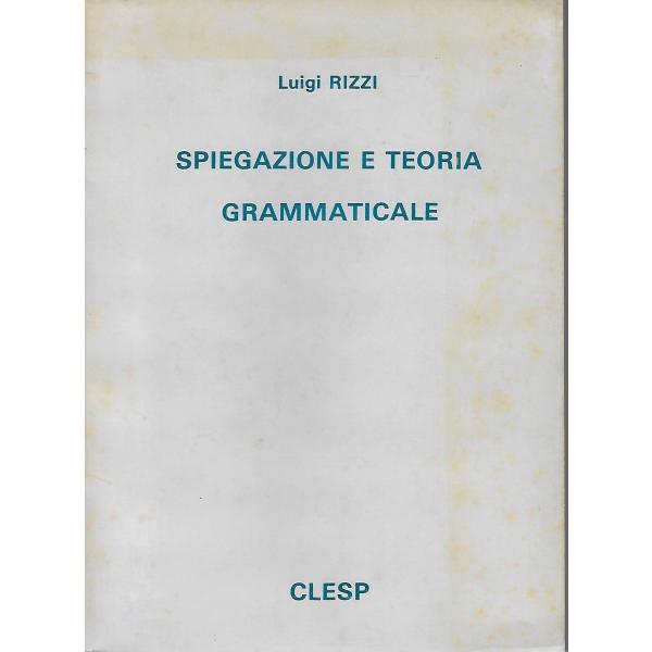 著者名: Luigi Rizzi  出版者: Unipress  出版年: 1984  版表示:  シリーズ: RGG. Monografie  表紙・背・裏表紙にヤケ、スレ、薄い汚れがあります。天・小口にヤケがあります。本体には書き込みや...