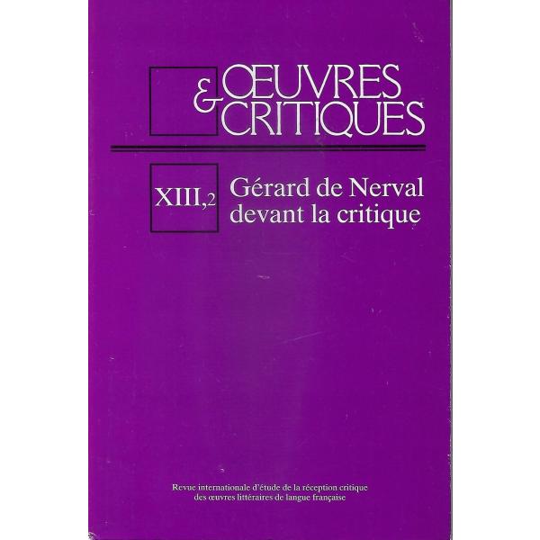 著者名:   出版者: Gunter Narr  出版年: 1988  版表示:  シリーズ: Oeuvres &amp; Critiques XIII, 2  背表紙に軽いヤケと下部角のつぶれ。表紙・裏表紙にスレ、小傷。小口に薄い点状のシ...