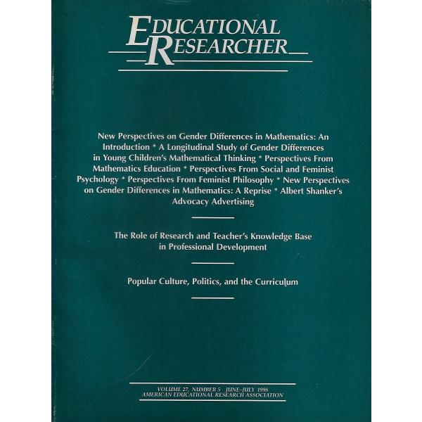 著者名:   出版者: American Educational Research Association  出版年: 1998版表示:  シリーズ: Vol.27 5 表紙・裏表紙にヤケ、スレがあります。外観に経年感はありますが、本文は書...