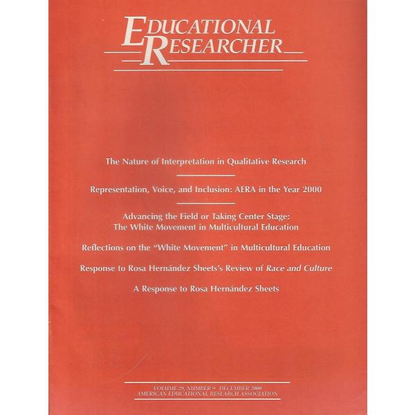著者名:   出版者: American Educational Research Association  出版年: 2000  版表示:  シリーズ: Vol.29 9  表紙・裏表紙にスレ、ヤケ、ヨレ。天地・小口に経年による変色。本文...