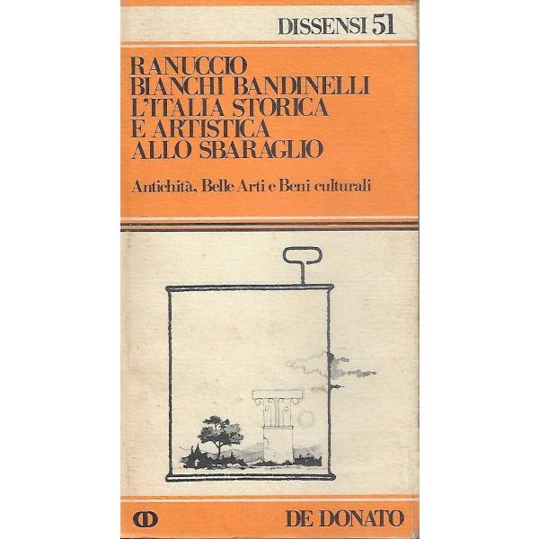 著者名: Ranuccio Bianchi Bandinelli  出版者: De Donato  出版年: 1970  版表示:  シリーズ:   国内より発送致します。裸本です。経年のため、表紙・背・裏表紙にヤケ・シミ・スレ・ヨゴレなど...