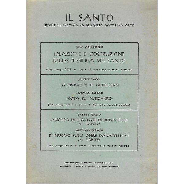 著者名: la rivincita di altichiero  出版者: Centro Studi Antoniani, Padova 出版年: 1963  版表示:  シリーズ:    国内より発送致します。裸本です。経年のため、表にヤ...