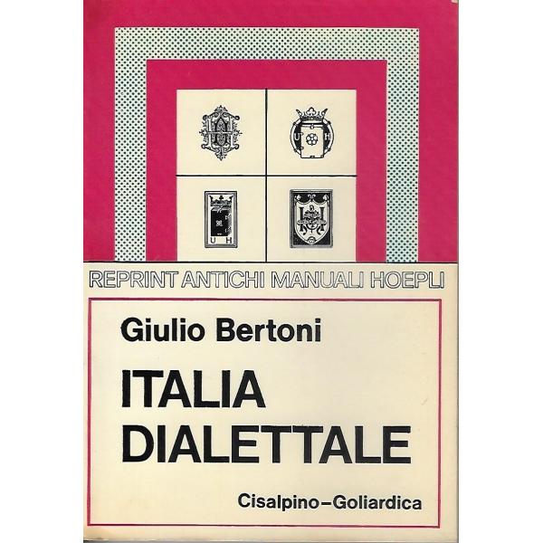 著者名: BERTONI Giulio  出版者: Milano, Hoepli  出版年: 1985  版表示:  シリーズ:   国内より発送致します。文庫判。経年のため、表紙・背・裏表紙に軽いヤケ・スレ・薄汚れがあります。天地小口にヤ...