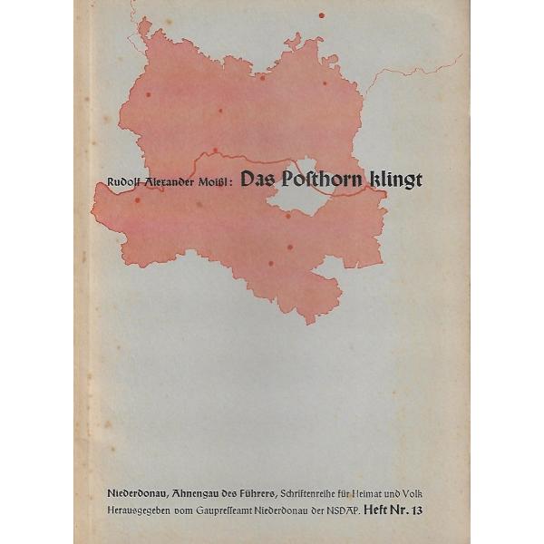 著者名: Rudolf Alexander Moisst  出版者: St. Polten  出版年: 1941  版表示:  シリーズ:   表紙・背・裏表紙にヤケ、シミ、スレ、薄汚れ。小口三方にヤケ、シミがあります。全体的に経年のヤケが...