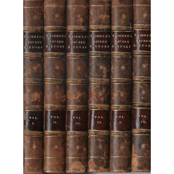 著者名: Mrs [Sarah] Trimmer  出版者: J Johnson; F and C Rivington et al.  出版年: 1810  版表示:  シリーズ:  １巻-6巻 表紙全体にヤケが見られます。表紙端にスレ。表...