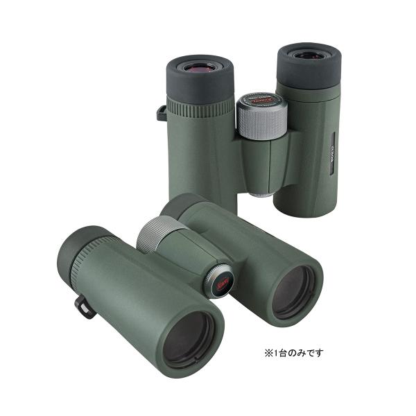 ■プリズムの反射率を極限まで高める”C3コーティング”を採用し、より明るく、くっきりとした視界を実現■すべてのレンズ・プリズム面にマルチ（多層膜）コーティング、ダハ面にはフェーズコーティングが施され、明るくクリアな視界■近い観察対象にもピン...