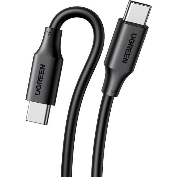 【100W急速充電対応】UGREEN usb c ケーブルはUSB PD技術に対応し、最大100W (20V*5A)まで安全かつ安定して出力できます。PD充電を実現するために、デバイスとアダプタはPD機能をサポートする必要があります。100...